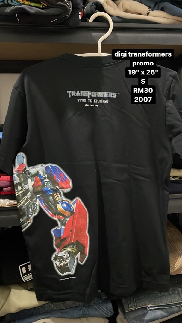 transformers digi promo, Men's Fashion, Tops & Sets, Tshirts & Polo ...