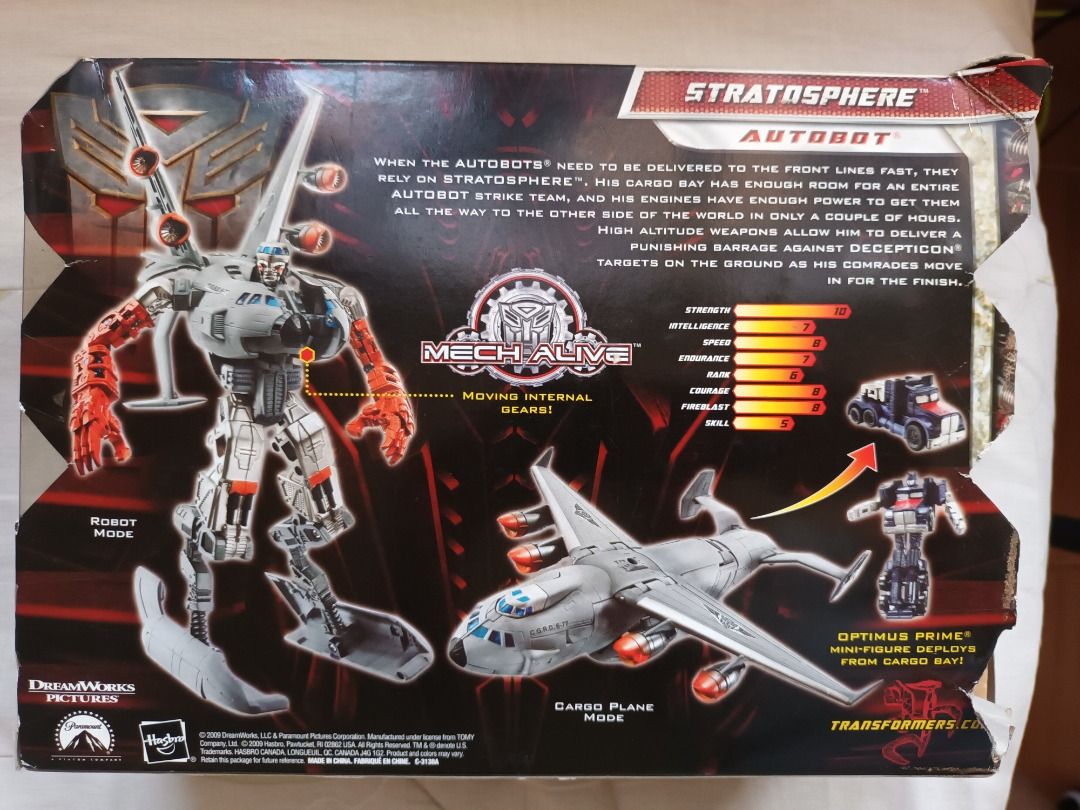 Transformers ROTF Stratosphere Voyager Class, Hobbies & Toys, Toys ...