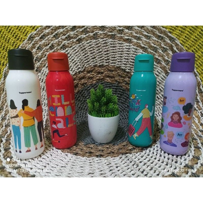 Tupperware Eco Fancy Bottle, Furniture & Home Living, Kitchenware ...