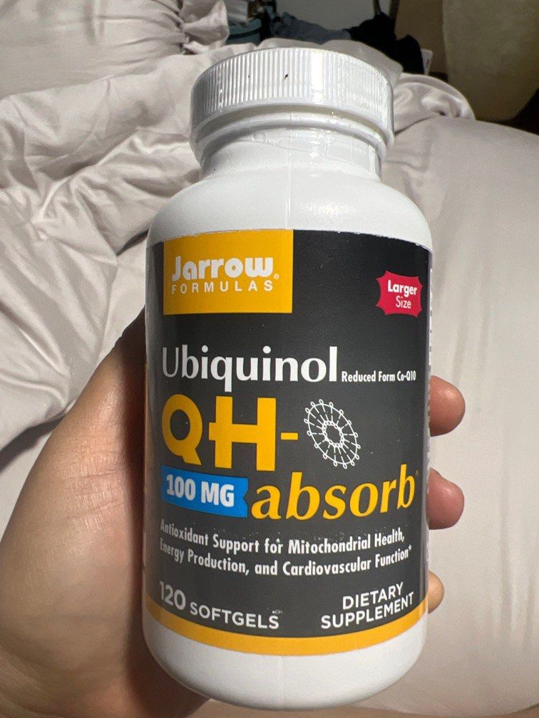 Ubiquinol QH-100mg absorb, Health & Nutrition, Health Supplements ...