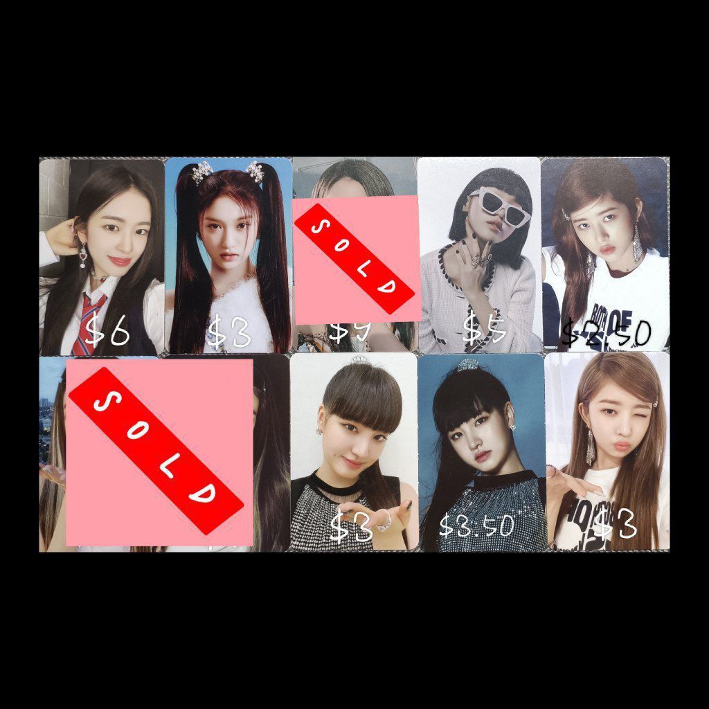 URGENT/WTS/LFB ive le sserafim gidle album photocards & pobs! yujin gaeul rei wonyoung liz ...