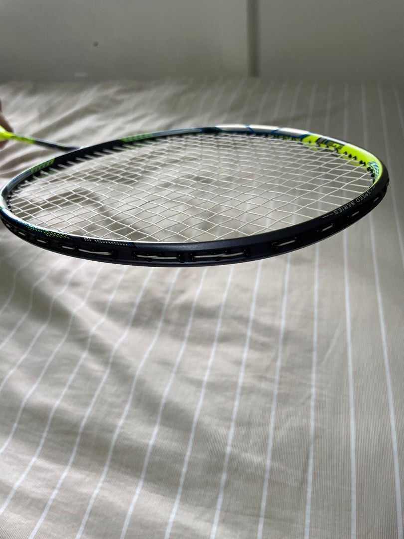 Victor Jetspeed S12 4UG5 Badminton Racket, Sports Equipment, Sports ...