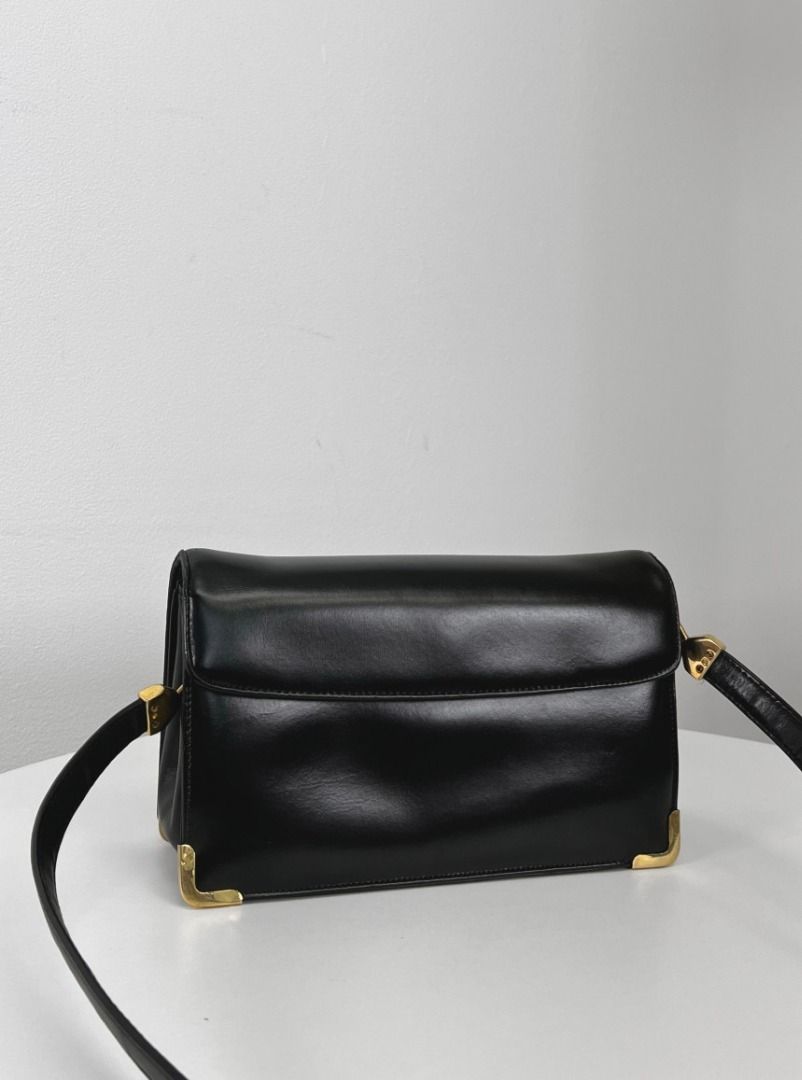 Vintage Christian Dior CD Logo Flap Shoulder Bag, Luxury, Bags ...