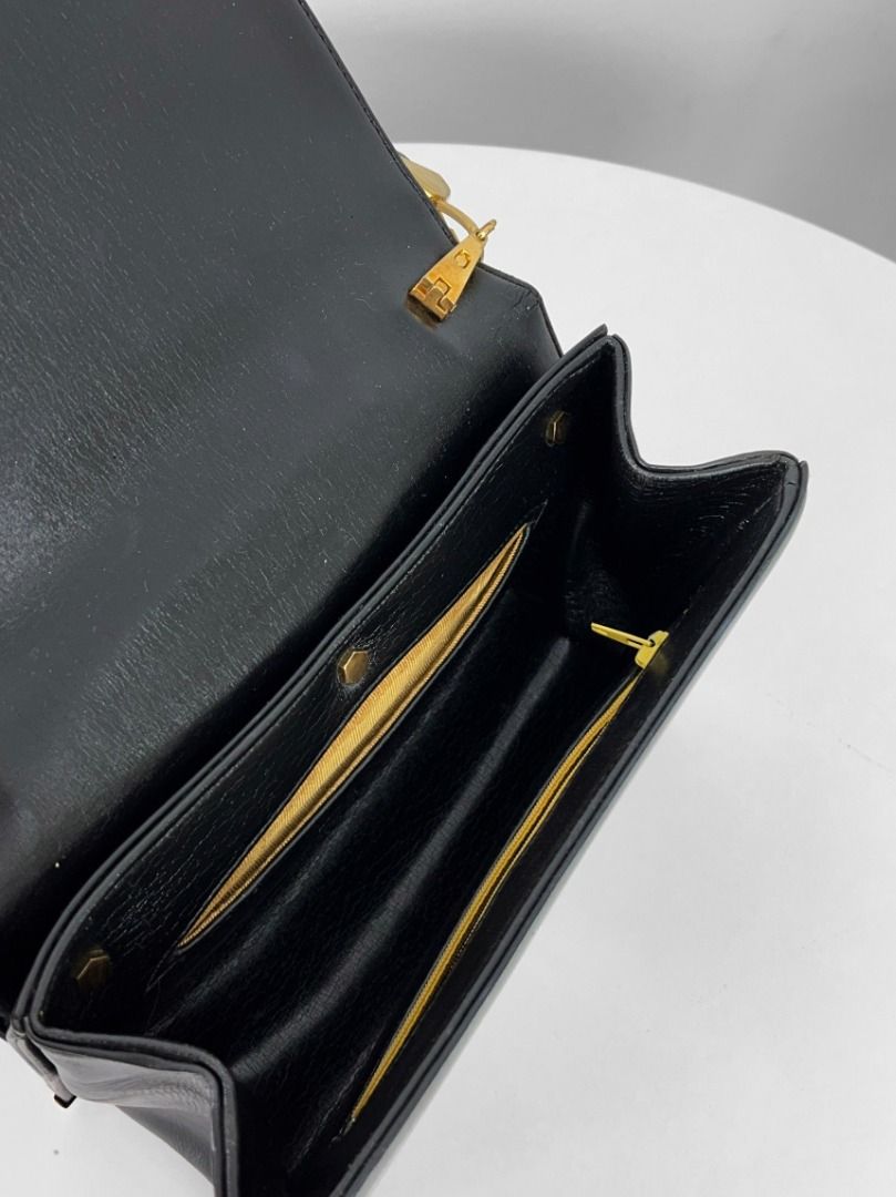 Vintage Christian Dior CD Logo Flap Shoulder Bag, Luxury, Bags ...