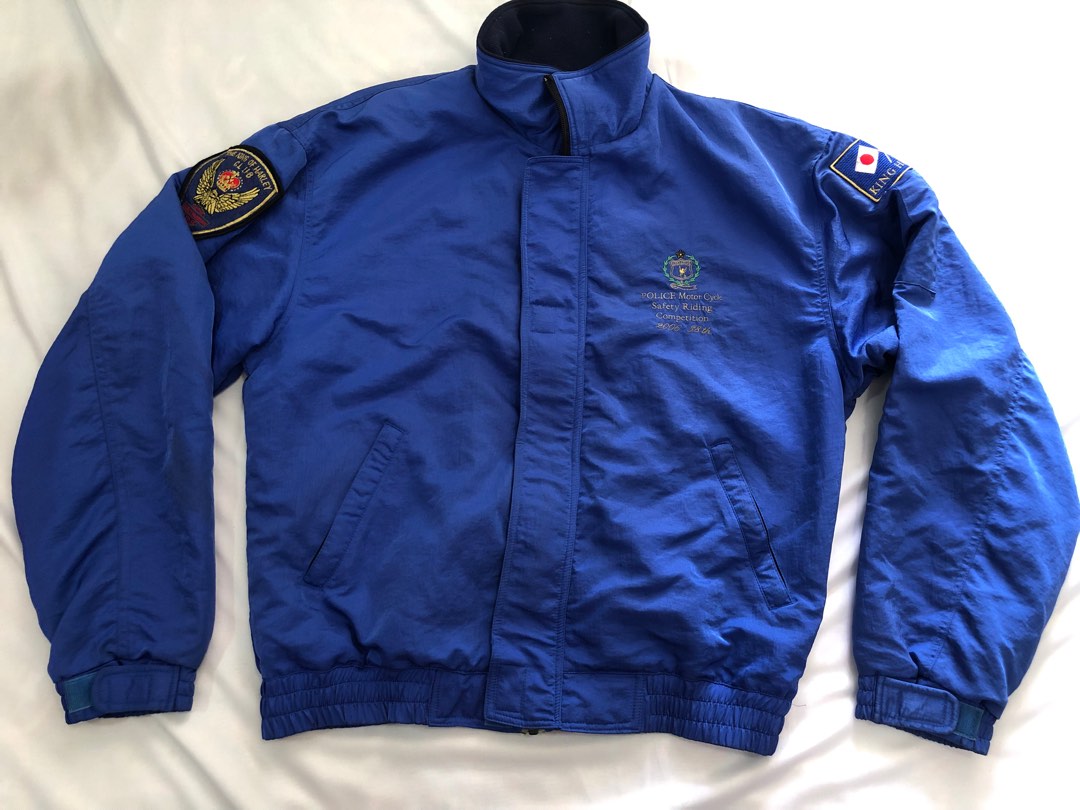 Vintage Japan police Riding competition jacket, Men's Fashion, Coats ...