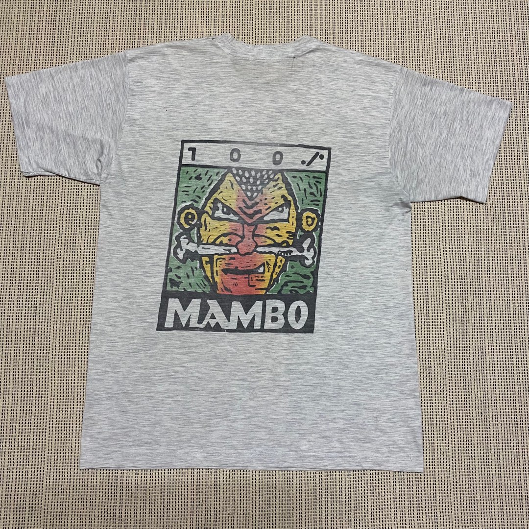 Vintage Mambo "100% Mambo" Surf tee Vtg, Men's Fashion, Tops & Sets ...