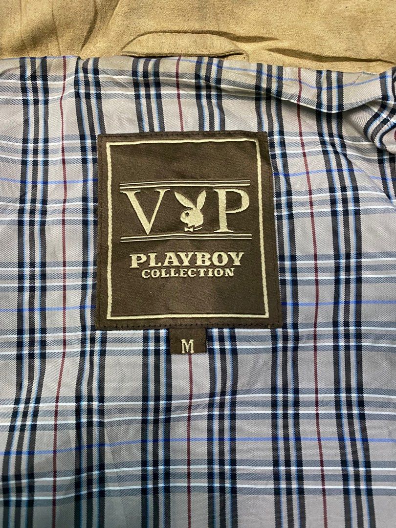 VIP Playboy Collection vintage bomber jacket zip up, Men's Fashion, Coats, Jackets and Outerwear ...