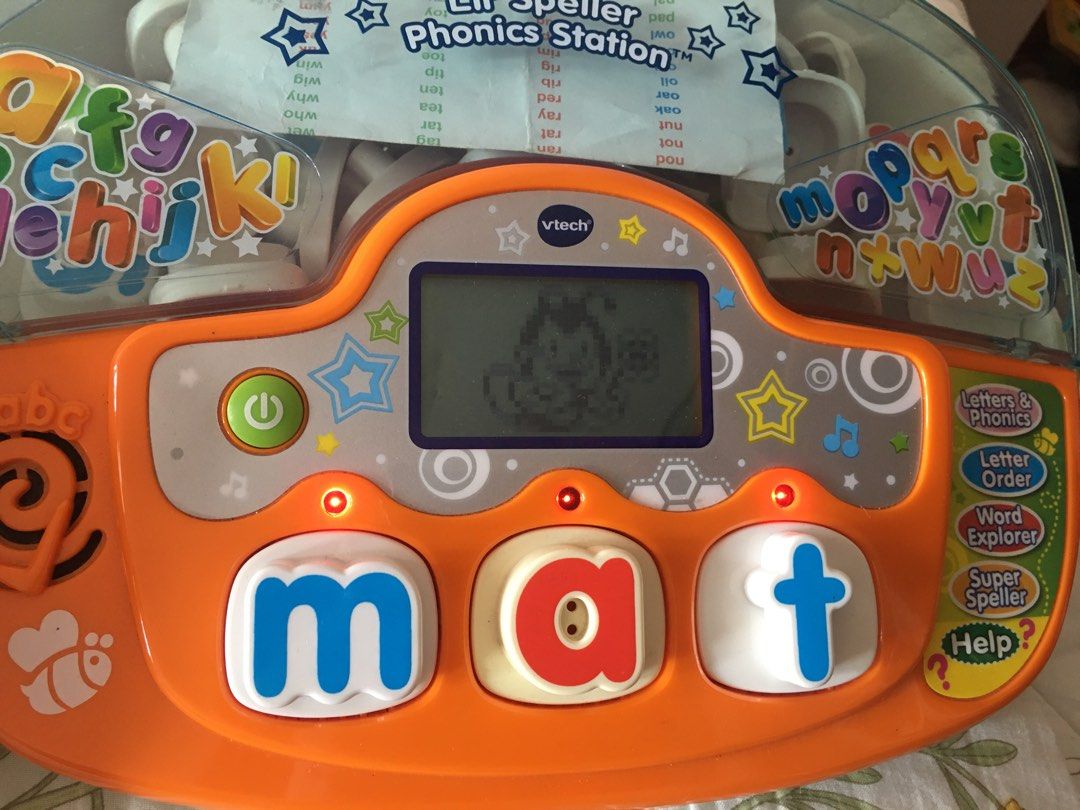 Vtech Lil Speller Phonics Station, 兒童＆孕婦用品, 嬰兒玩具 - Carousell