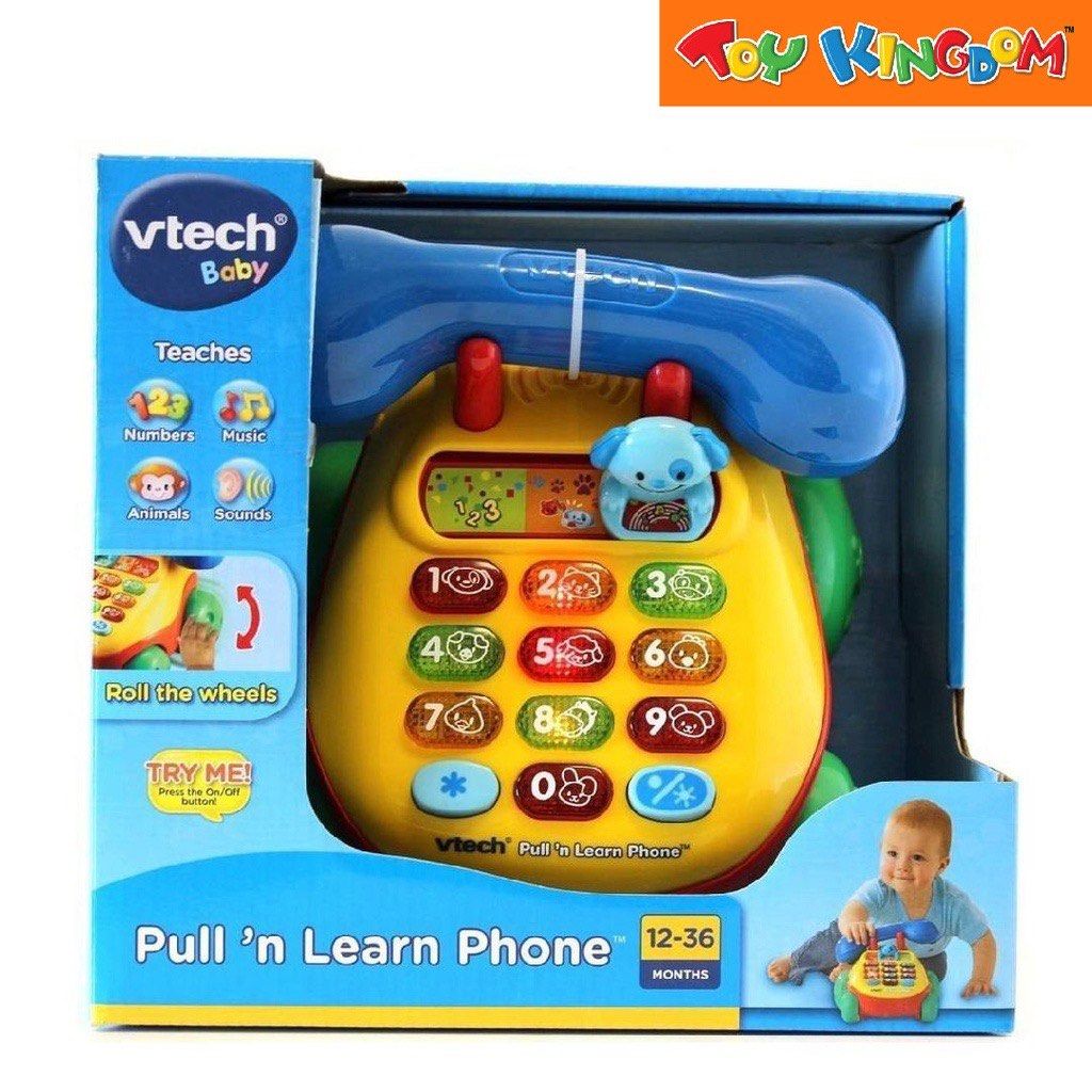 Vtech Pull and Learn Phone Brand New, Babies & Kids, Infant Playtime on ...