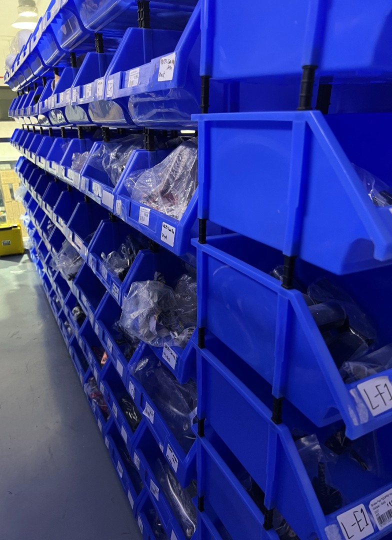 Warehouse Stackable Storage box Heavy duty hardware organizer (READY ...