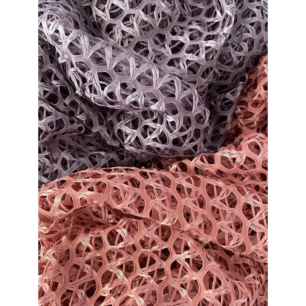 Warp Netting Fabric in Peach, Furniture & Home Living, Kitchenware ...