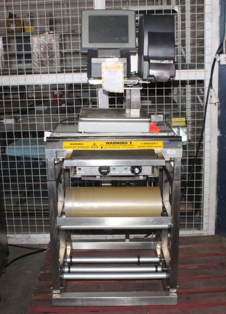 Wedderburn DPS-4600M Prepack Scale Wrapping Labelling Station ...