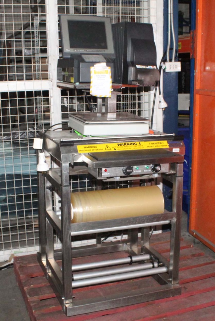 Wedderburn DPS-4600M Prepack Scale Wrapping Labelling Station ...
