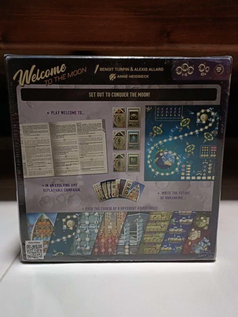 Welcome to the Moon Board Game (Box Damaged), Hobbies & Toys, Toys ...