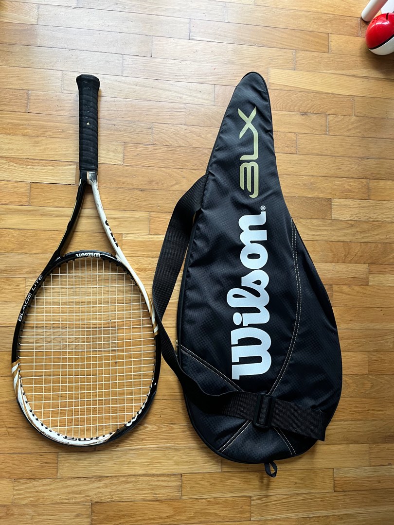 Wilson racket, Sports Equipment, Sports & Games, Racket & Ball Sports ...