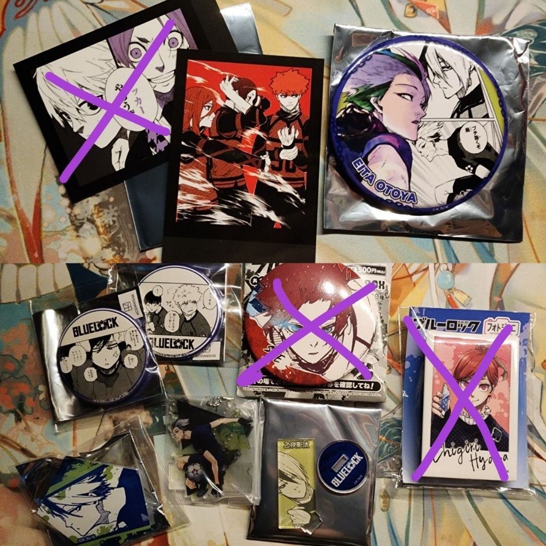 [WTS] Blue Lock Merch, Hobbies & Toys, Memorabilia & Collectibles, J ...