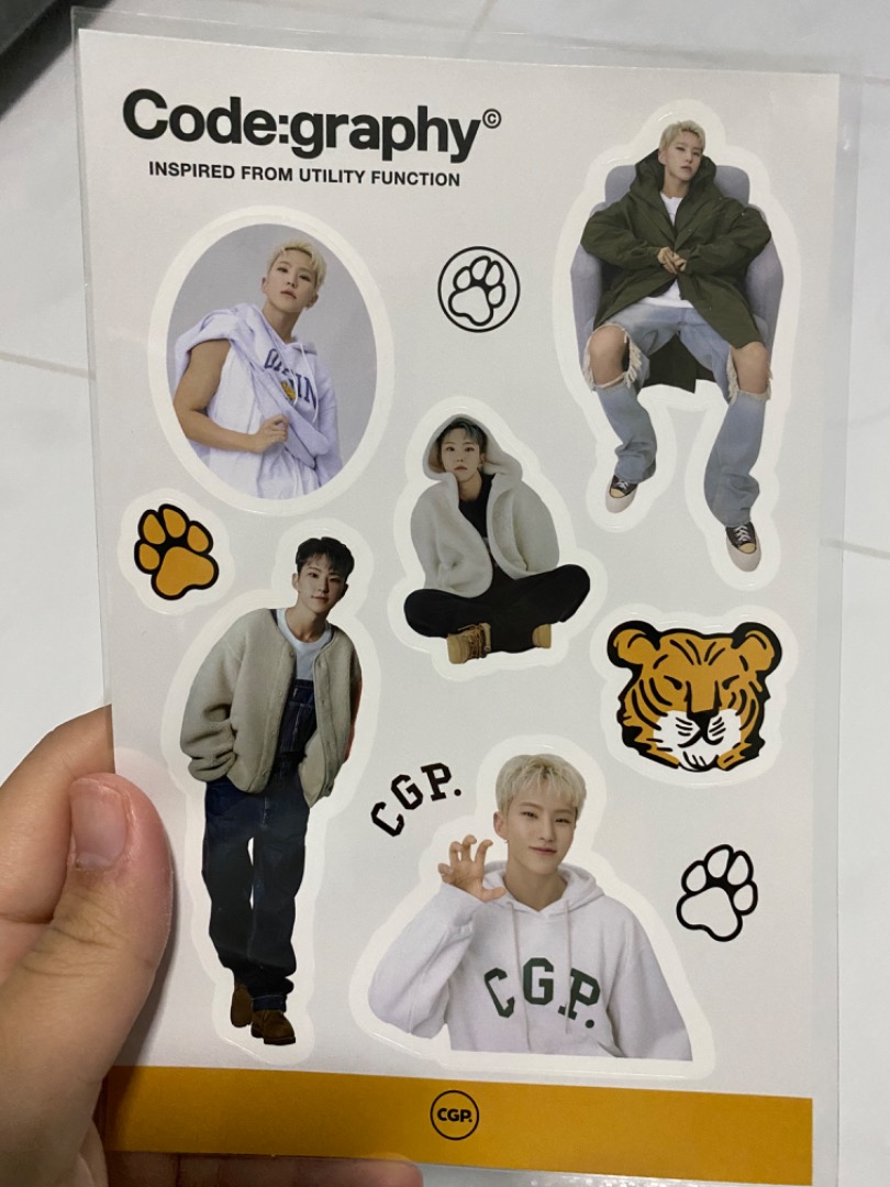Wts seventeen hoshi cgp pop up store sticker, Hobbies & Toys ...