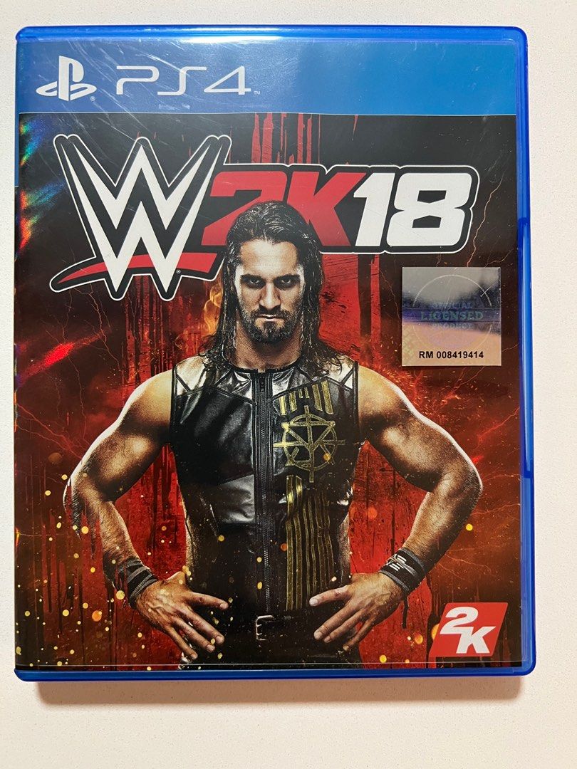 Wwe 2k18 - PS4, Video Gaming, Video Games, PlayStation on Carousell