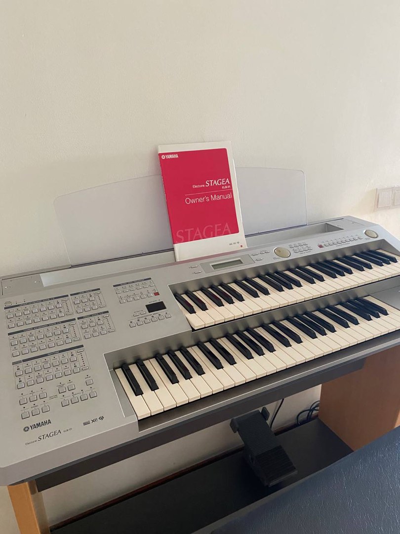 Yamaha Electone Stagea ELB-01, Hobbies & Toys, Music & Media, Musical Instruments on Carousell