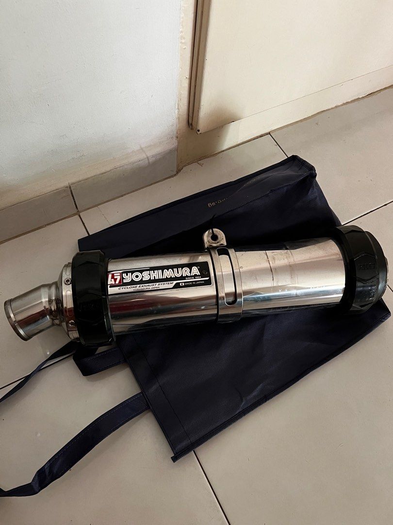 Yoshimura Cyclone Slip-on Exhaust for CB400SF, Motorcycles, Motorcycle ...