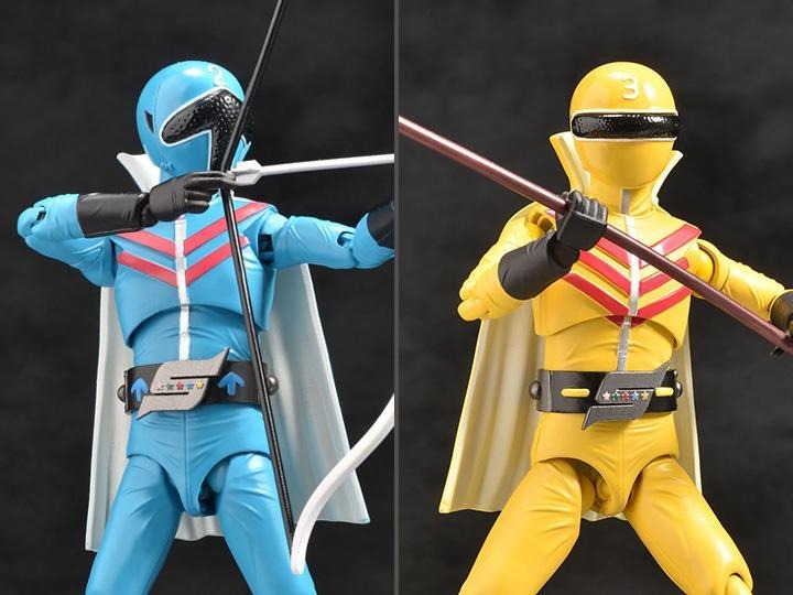 100%全新未開 現貨 Evolution Toy Himitsu Sentai Goranger HAF Aoranger and ...