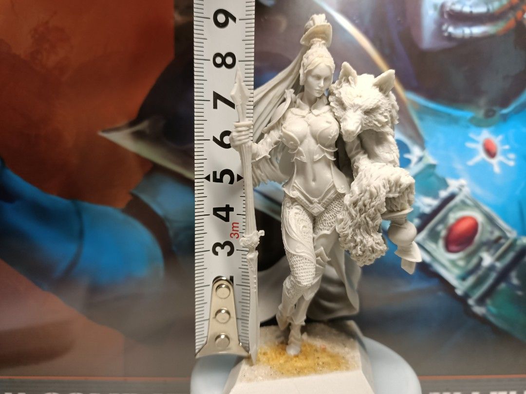75mm Gemma Queen of Diamonds by Kimera Models Resin Miniature 1:24 ...