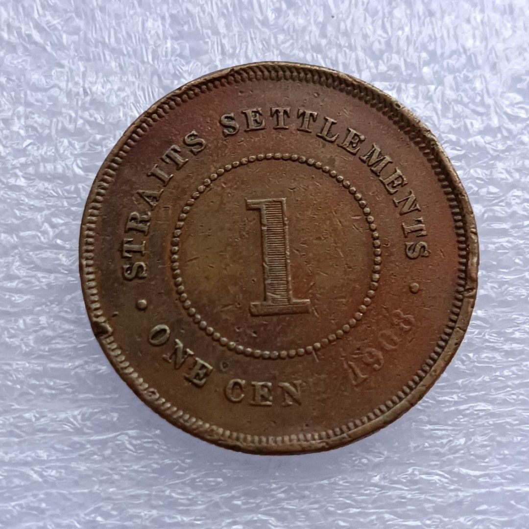 1908 Straits Settlements 1 Cent - Edward VII ( #2), Hobbies & Toys, Collectibles & Memorabilia ...