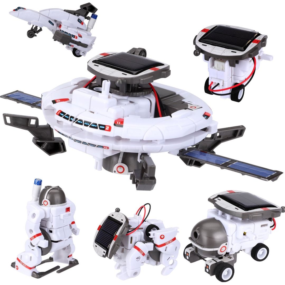 [2903] 6-in-1 Space Solar Robot Kit Educatoinal Learning Science ...