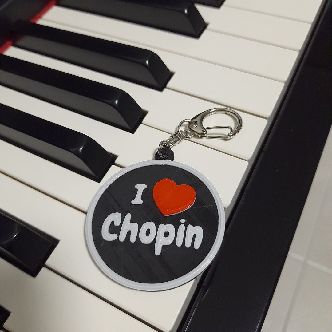 3D printed collectable keychain, Hobbies & Toys, Music & Media, Musical ...