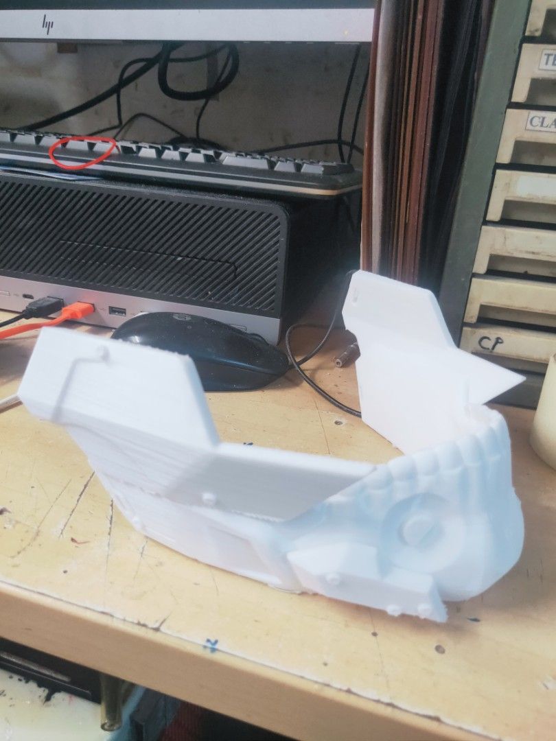 3d printed "metal gear rising" raiden cyber jaw, Hobbies & Toys ...