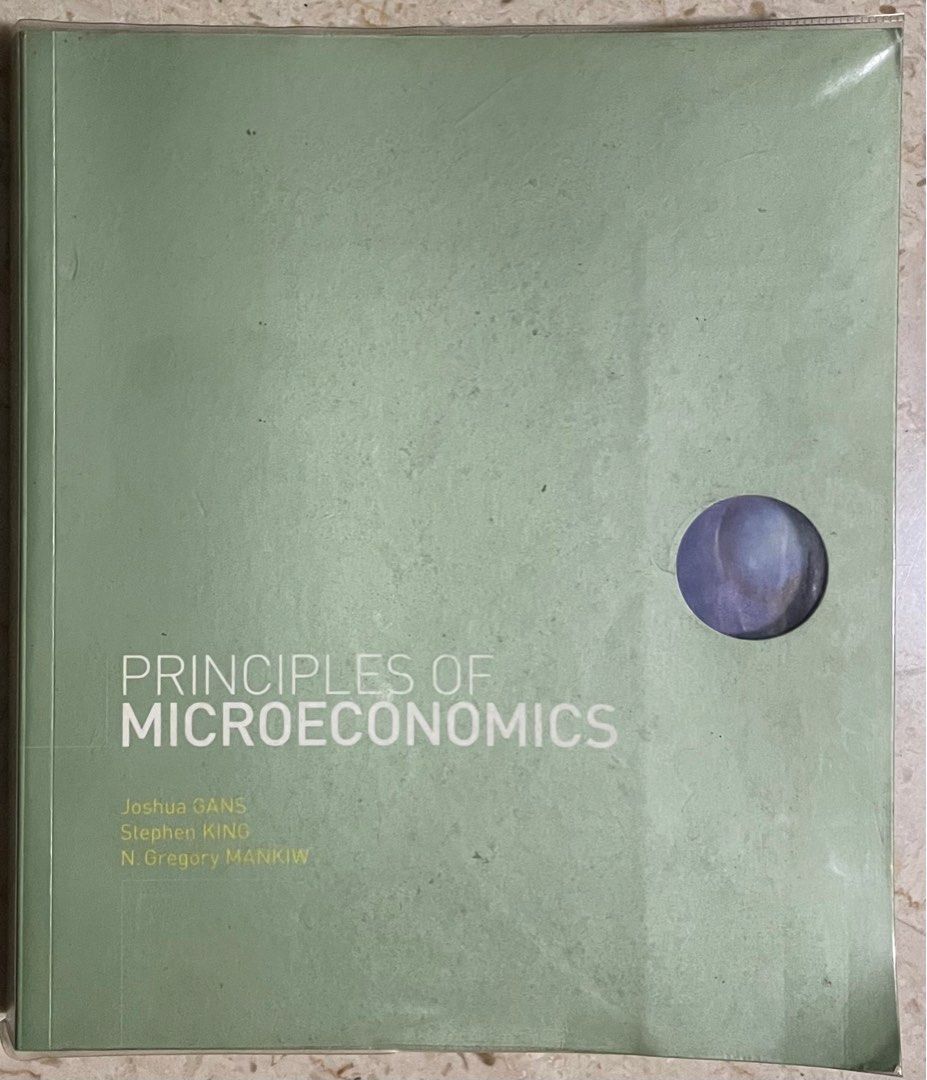 5th Edition, Principles of Microeconomics,, Hobbies & Toys, Books & Magazines, Textbooks on ...