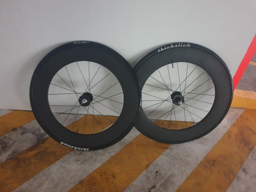 88mm Carbon wheelset, Sports Equipment, Bicycles & Parts, Parts ...