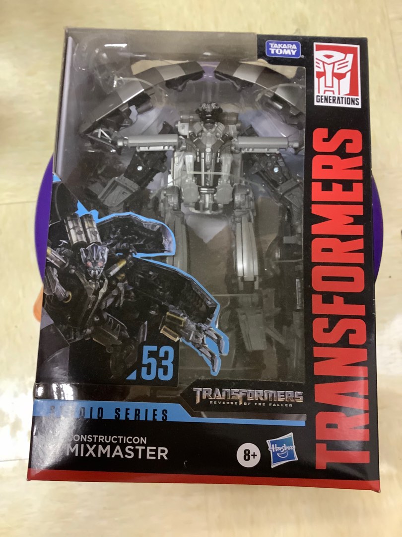 全新 變形金剛 Transformers Studio Series SS-53 Constructicon Mixmaster Marvel ...
