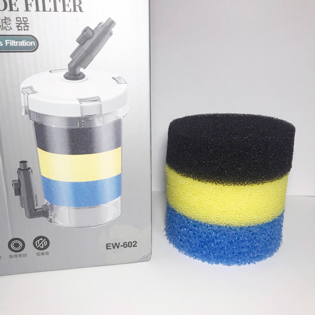 森森佳璐 EW-602 圓桶過濾棉 過濾桶棉｜前置桶 動力桶 替換棉芯｜三色棉 白棉 生化棉 替換棉｜圓筒 培菌濾材, 寵物用品, 寵物健康與美容在旋轉拍賣