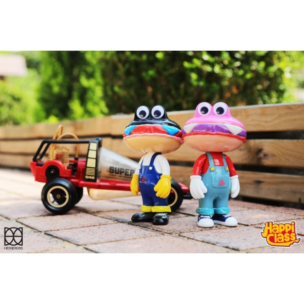 【新貨預訂】 Happi Class 漢堡君 (HC#024 Oto / HC#025 Ali) Burger Kun 景品模型 figure ...