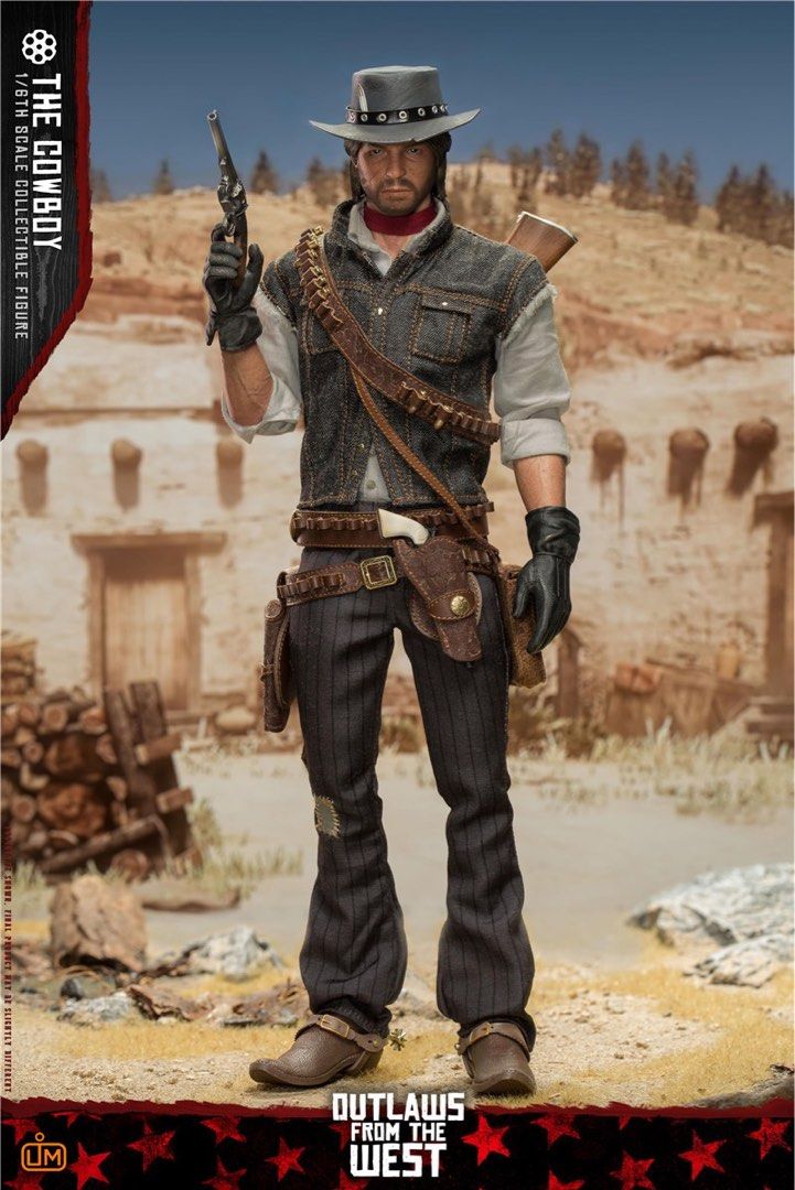 [預訂] Limtoys 1/6 John Marston Red Dead Redemption 碧血狂殺 可動人偶模型, 興趣及遊戲 ...