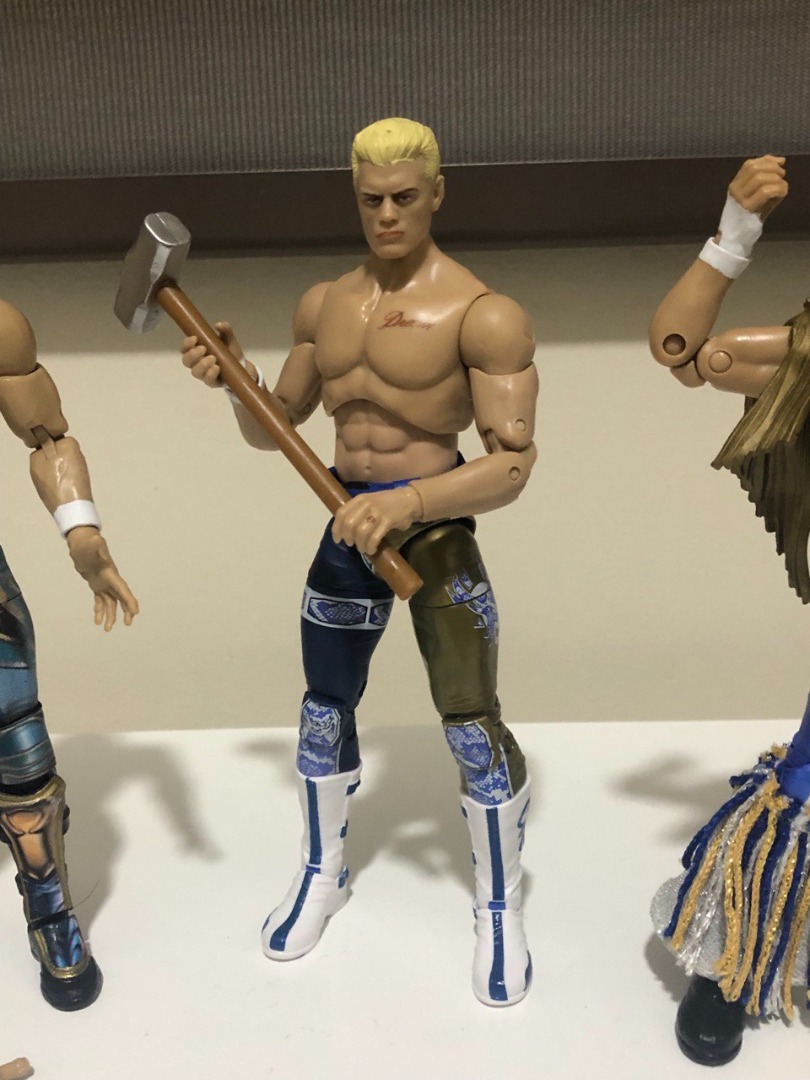 AEW Unrivaled Series 1 Cody Rhodes, Hobbies & Toys, Toys & Games on Carousell