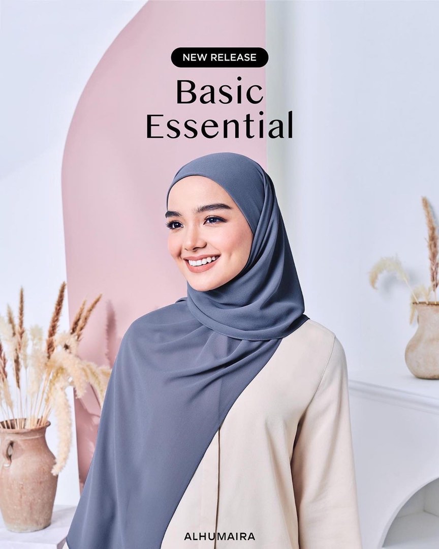 Alhumaira Basic Essential, Women's Fashion, Muslimah Fashion, Hijabs on Carousell