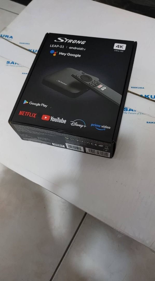 Android TV box LEAP-S1 2G RAM ＋8G storage] 4K Ultra HD Android 10.0, Mobile Phones & Gadgets ...