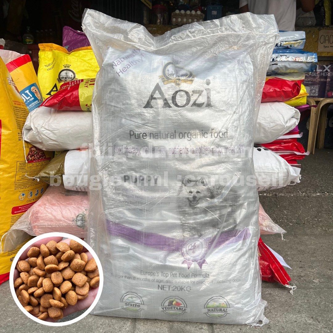 Aozi (Puppy) [Silver] Dog Dry Food, Pet Supplies, Pet Food on Carousell
