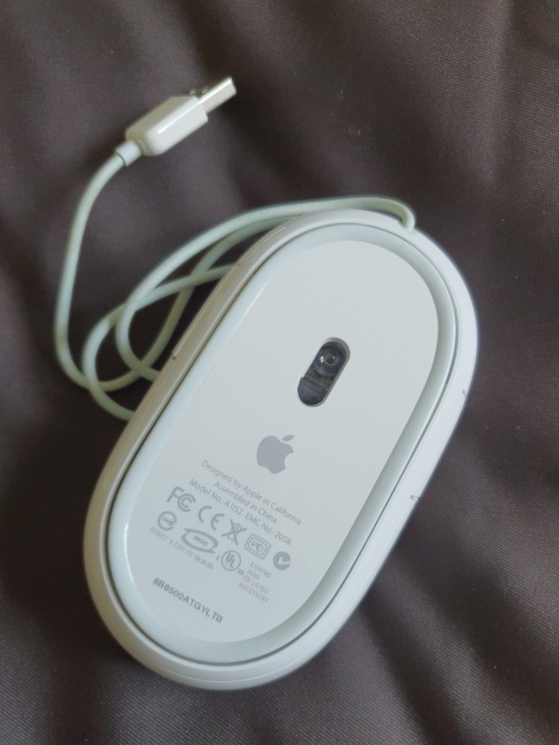 Apple Model A1152, Computers & Tech, Parts & Accessories, Mouse ...