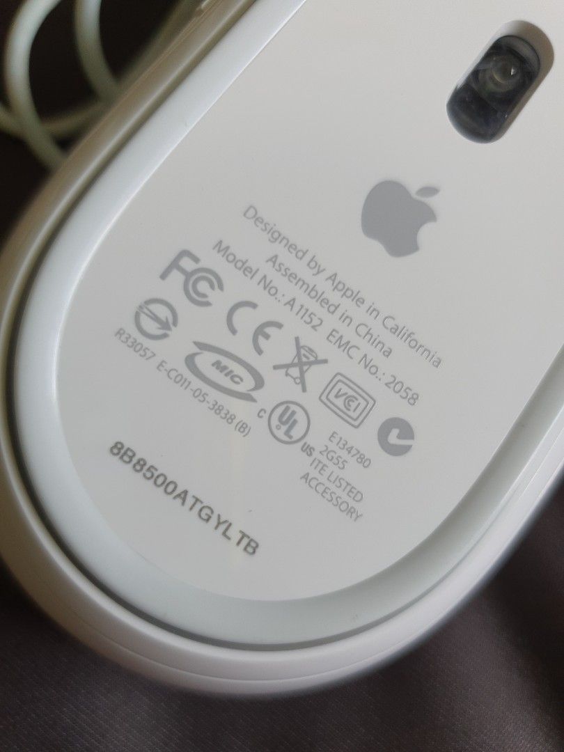Apple Model A1152, Computers & Tech, Parts & Accessories, Mouse ...