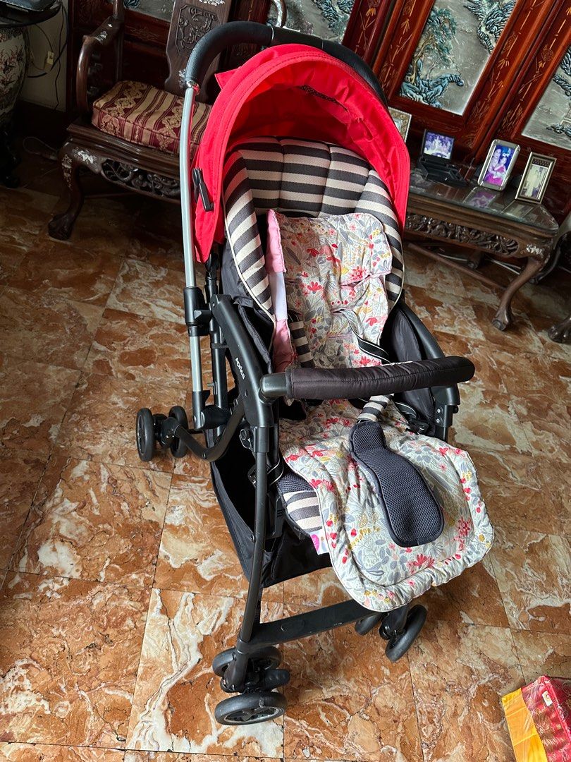 Aprica luxuna dual stroller looks new with box, Babies & Kids, Going ...