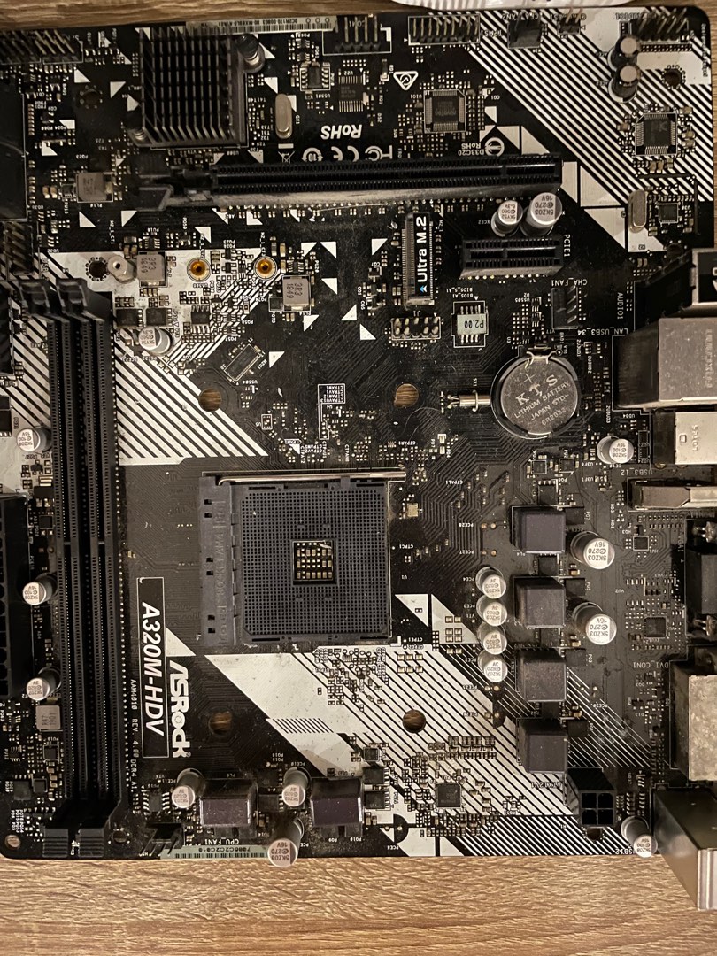 Asrock A320m-hdv, Computers & Tech, Parts & Accessories, Computer Parts ...