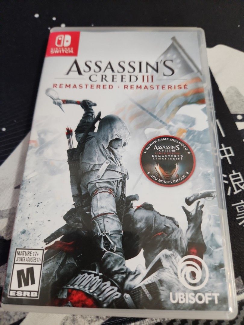 Assassins creed 3 remastered switch, Video Gaming, Video Games ...