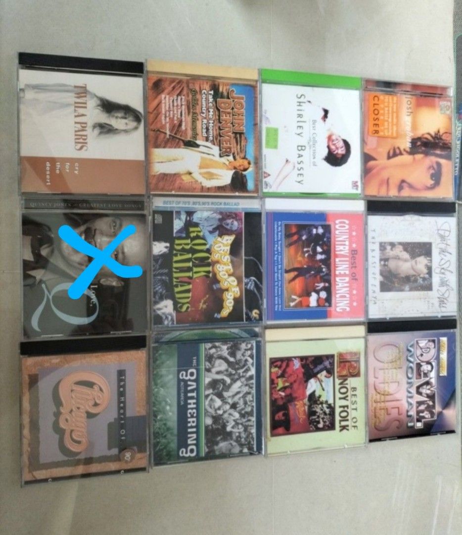 Assorted English songs CDs /DVDs --Pls read descriptions, Hobbies & Toys, Music & Media, CDs ...