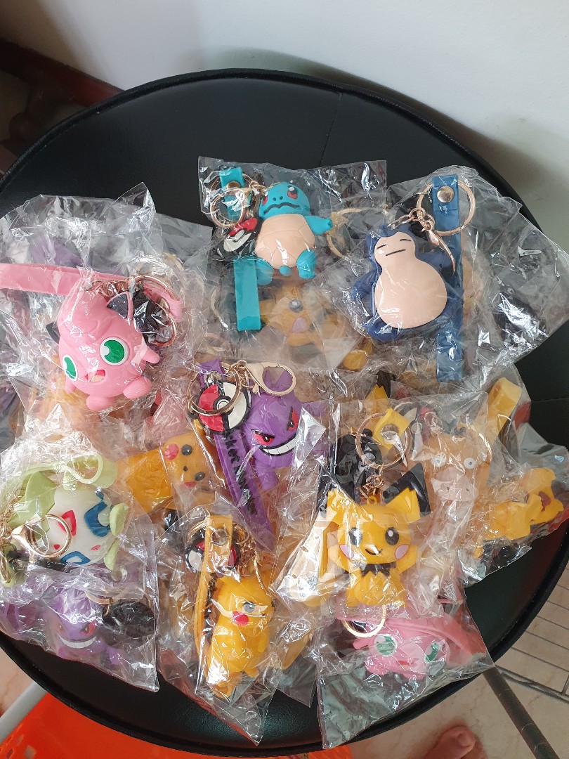 Assorted Pokemon Keychains (25 for $20), Hobbies & Toys, Toys & Games ...