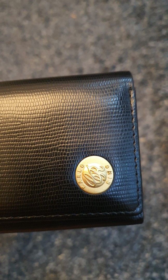 Authentic carlo rino keyholder wallet, Luxury, Bags & Wallets on Carousell