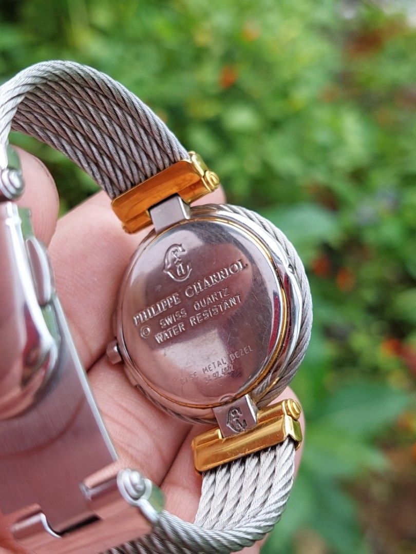Authentic CHARRIOL diamond watch, Luxury, Watches on Carousell