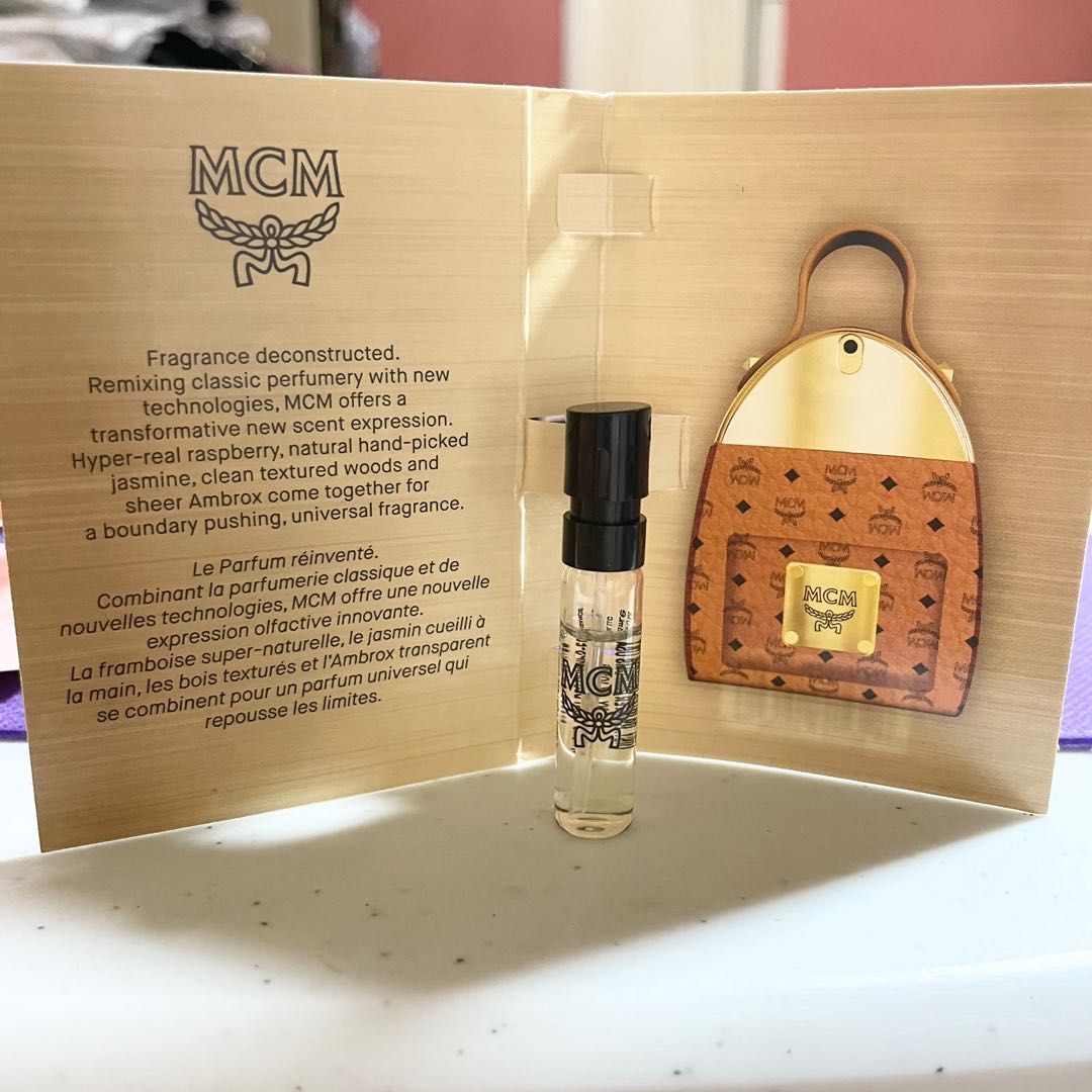 AUTHENTIC MCM eau de parfum perfume vial spray, Beauty & Personal Care ...